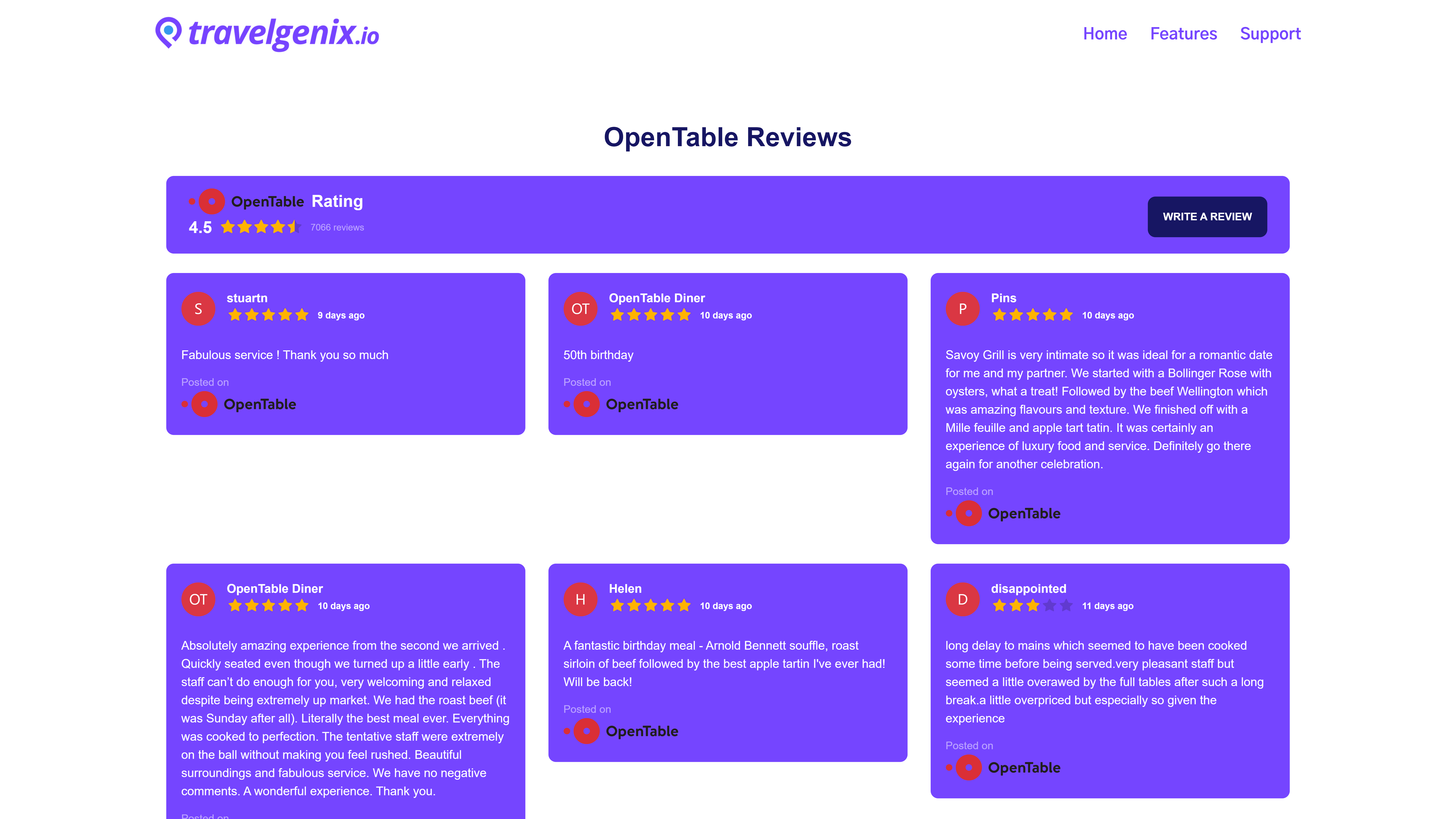 OpenTable Reviews – travelgenix.io