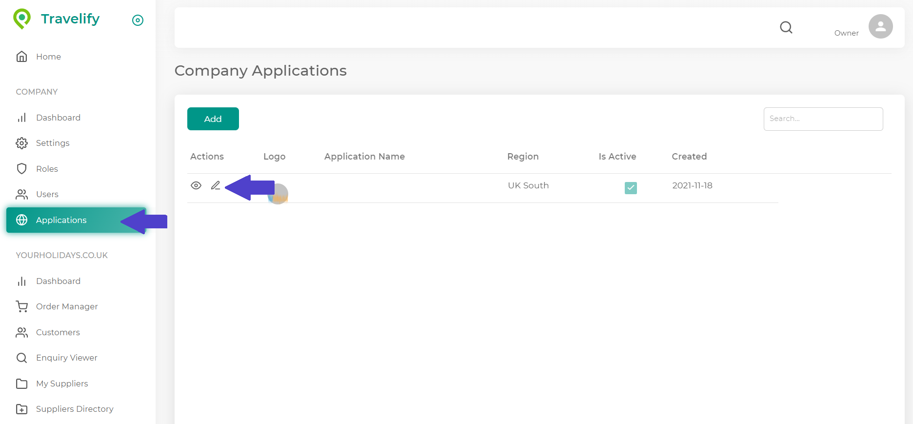 Configure Company & Application Settings – travelgenix.io